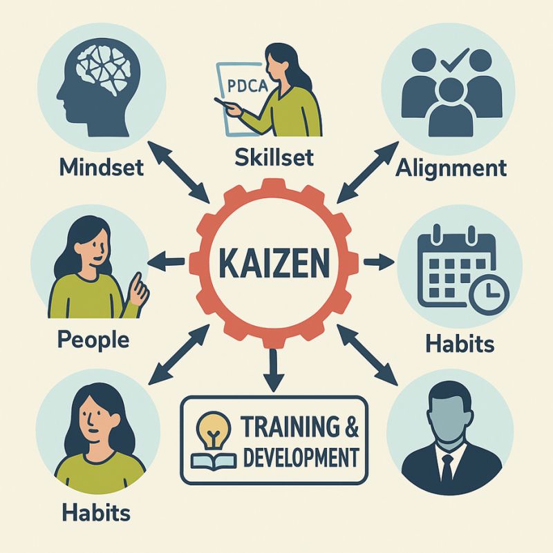 Kaizen for Operational Excellence: Strategi Praktis Perbaikan ...