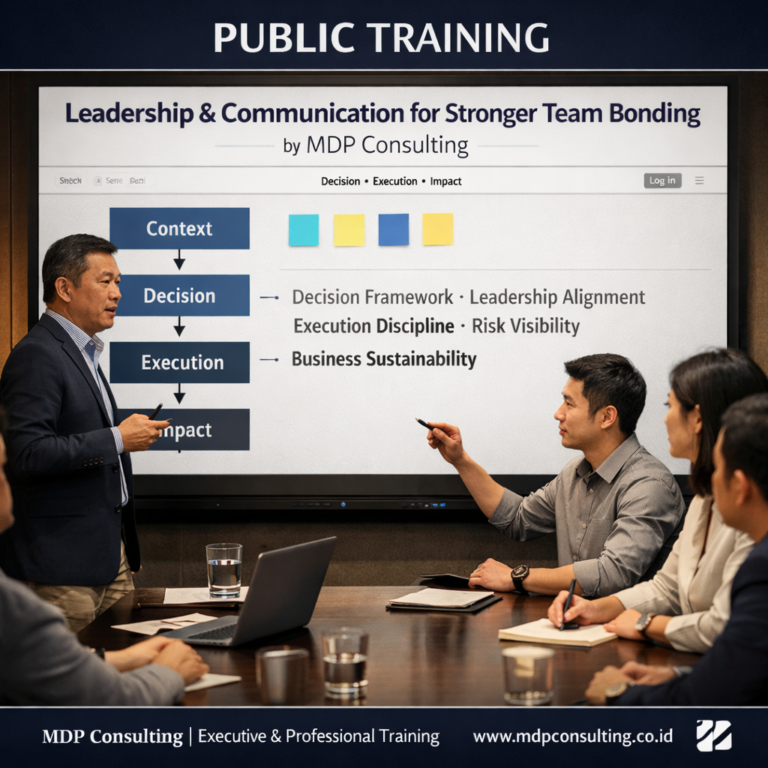 Leadership & Communication for Stronger Team Bonding – MDP Consulting